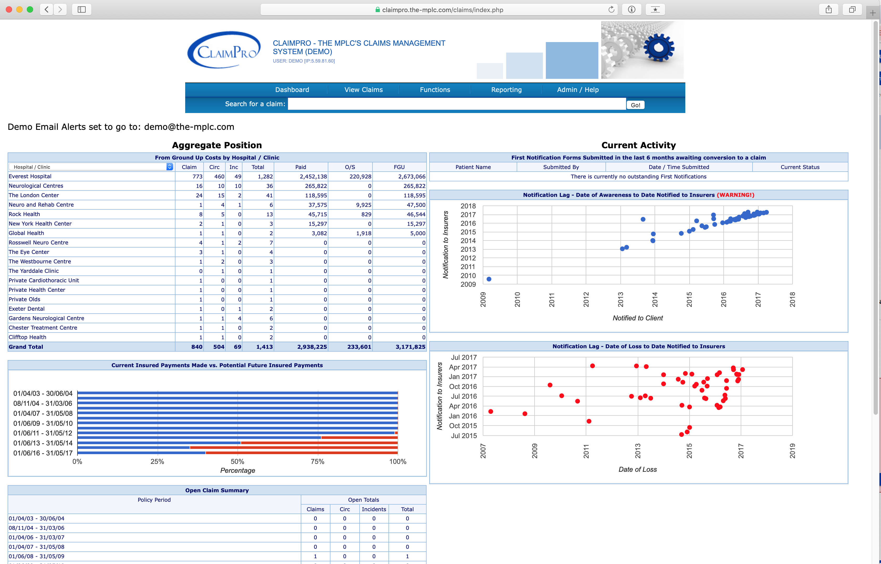Online Solutions > The Medical Professional Liability Company Limited ...